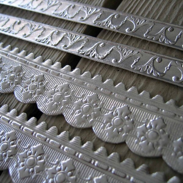 2 Yards 1940s Antique Ribbonette Ribbon Floral 3/4 Inch Wide Cotton ...