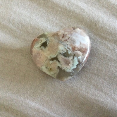 Angel Aura Flower Agate Hearts Flower Agate Aura Hearts - Etsy