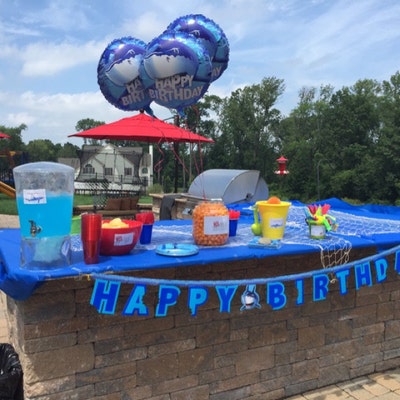 Shark Week Menu Cards With Editable Text Templett - Etsy