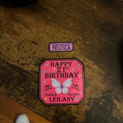 Custom Patron Label, Liquor Label, Graduation Bottle Labels, Grad Gift ...