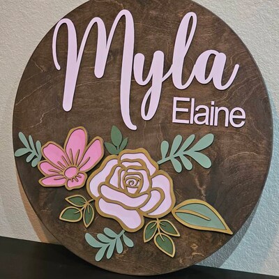 Instant Digital Download Beautiful Rose Floral Laser Ready Svg File ...