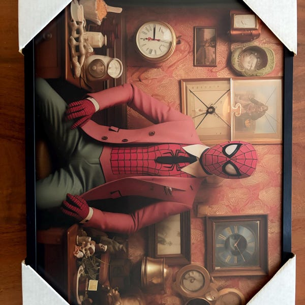 Retro Poster, Vintage Television Print, Matte Horizontal Wall Art ...