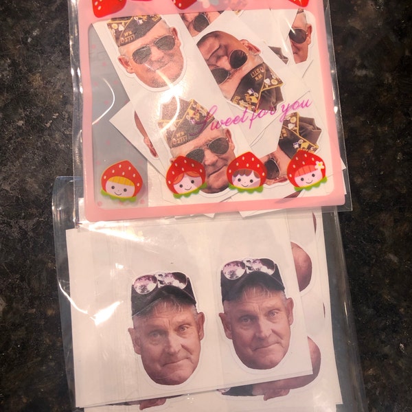 Custom Face Stickers - Personalized Face Stickers - Baby Stickers ...