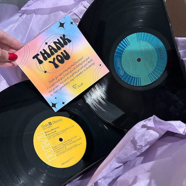 Mini Record Jewelry Dish, Sparkly Vinyl Record Dish, Unique Decorative ...