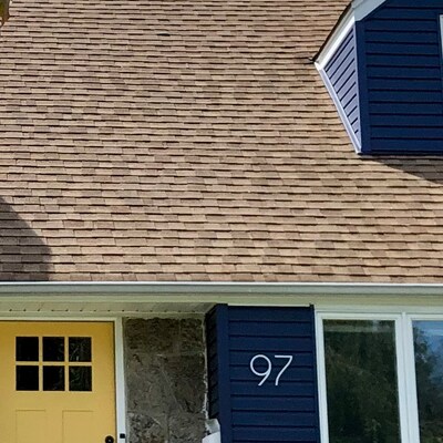 THIN MODERN White House Numbers, 8 Inch, 12 Inch, Front Door Numbers - Etsy