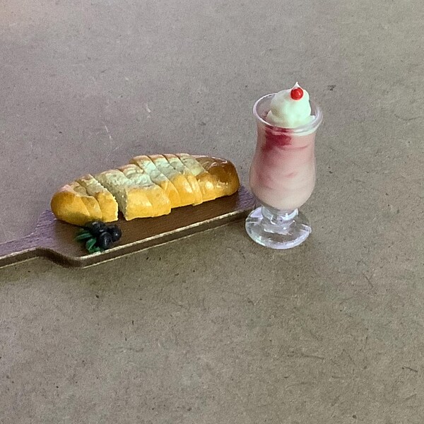 1:6 Scale Blythe Style Doll Milkshake, Pretend Playfood for Dolls, Doll ...