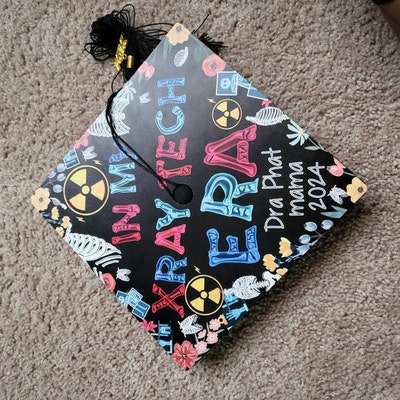 Personalized MSW Graduation Cap Topper, Social Worker Cap Topper ...