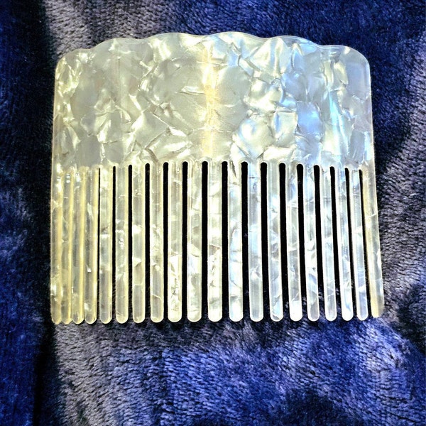 Samoan Hawaiian Faux Turtle Shell Comb - Plain - Etsy