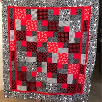 Enigma Fat-quarter Quilt Pattern, Beginning Quilt Pattern, Easy to Sew ...