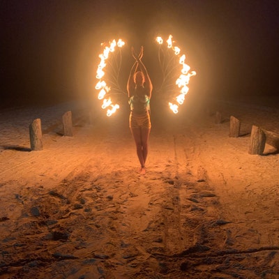 Fire Fans Cover, Fan Case, Fabric Cover, Fabric Case, Cloth Cover ...