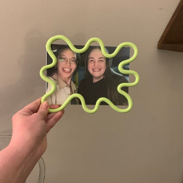 Luxe Squiggle Frame table Top - Etsy