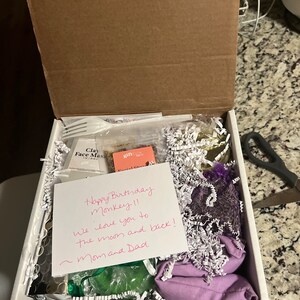 Be Mine Valentine's Gift Box Spa Box for Woman - Etsy