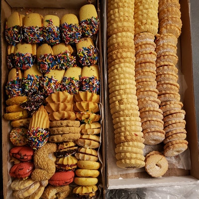 Assorted Italian Cookies 1 Lbs - Etsy