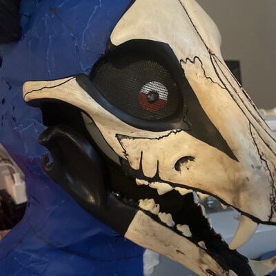 Raptor Mask Digital Pattern for EVA Foam video Tutorial on - Etsy