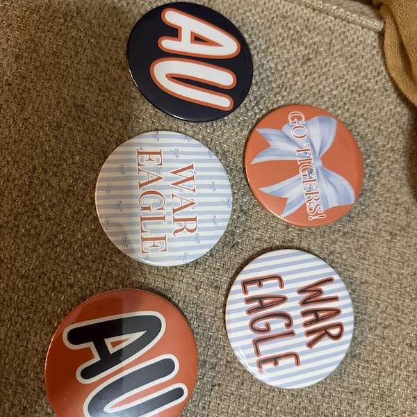 Custom Game Day Buttons - Etsy