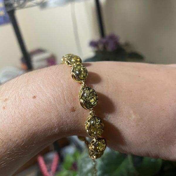 Ruby Red Amber Earrings, Gold Plated Sterling Silver 925 Earrings, Rot ...