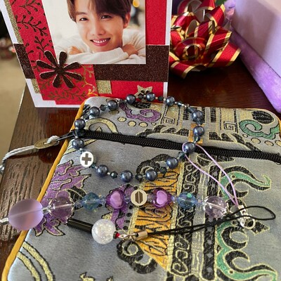 BT21 RJ Inspired Clip on Charm With Swarvoski Beads Please Read ...