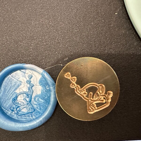 Baby Elephant Wax Seals Stamp - Elephant Wax Sealing Stamp - Animal Wax ...