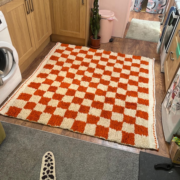 Red and White Checkered Rug - Red Checkered Rug - Green Checkered Rug ...