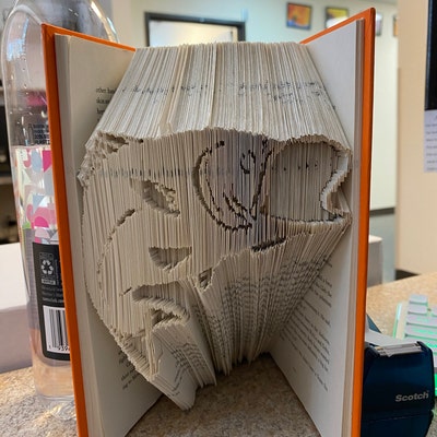 Read Book Folding Pattern and Beginners Tutorial. Folded Book Art ...