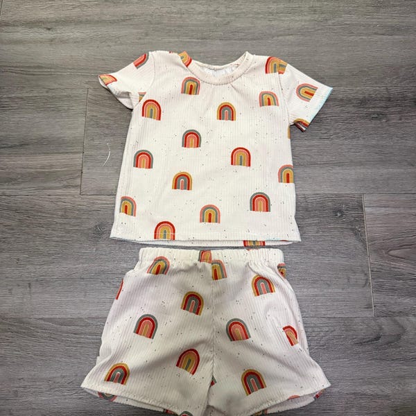 Pajama Set PDF Sewing Pattern for Girl or Boy, Download Easy Printable ...