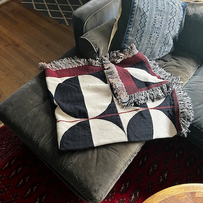 Midcentury Modern Color Block Geometric Abstract Maximalist ...