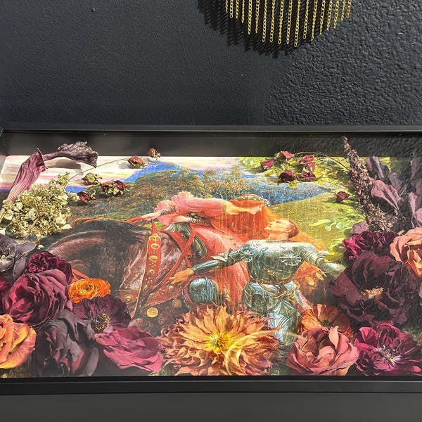 Titania Sleeping Fairy Art Print - Shakespeare Wall Art - Mythology ...