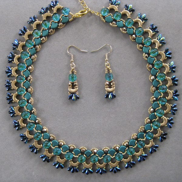 FREE Talia Beaded Bead Pattern by Par Puca Paris, Free With Bead ...