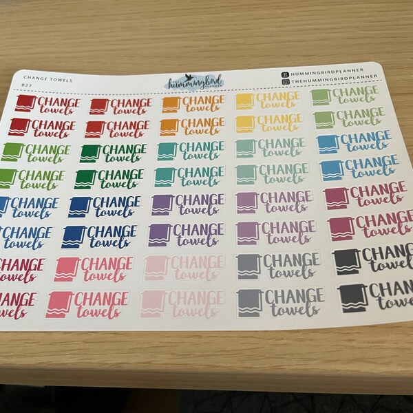 Rubbish Bin Mini Dots / Small Circle Stickers 223 Planner Stickers for ...