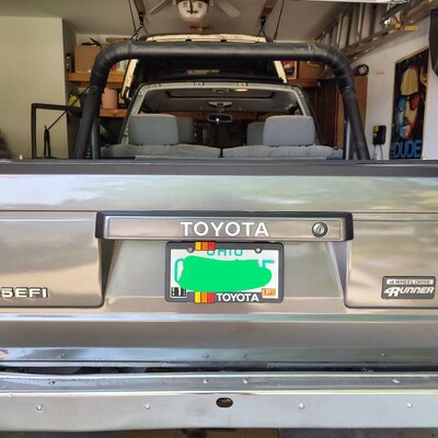 Premium Cast Vinyl Decal Letters for 1984-1989 4runner Tailgate ...