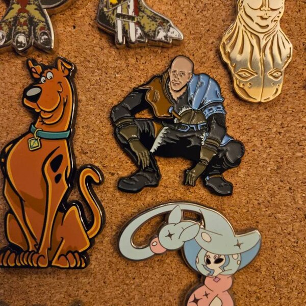 Patches the Hyena Pin, Soft Enamel Pin - Etsy