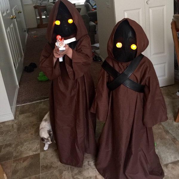 Jawa Robe - Handmade in Any Size - Kids Robes - Star Wars Costumes and ...