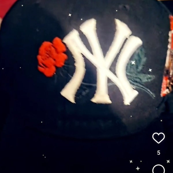 New York Rose 3D Puff Raised Embroidery Machine Design File for Custom ...