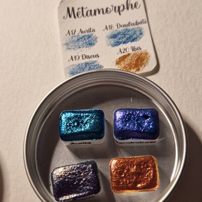 Métamorphe 4 Chameleon Watercolors - Etsy
