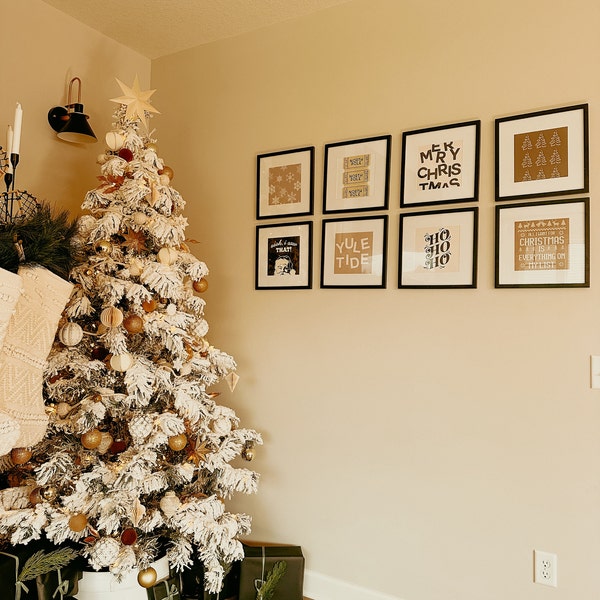 Boho Christmas Decor | 20 Christmas Printables | Neutral Christmas ...