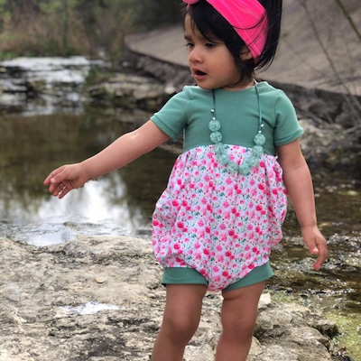 Sinclair Romper PDF Sewing Pattern, Including Sizes 12 Months 14 Years ...