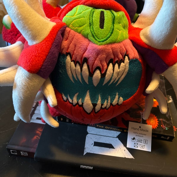 Cacodemon. Large Plush Toy. DOOM Eternal. 12 Inch - Etsy