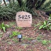 Monogram Last Name Rock - Engraved Stone - Personalized - Garden Stone ...