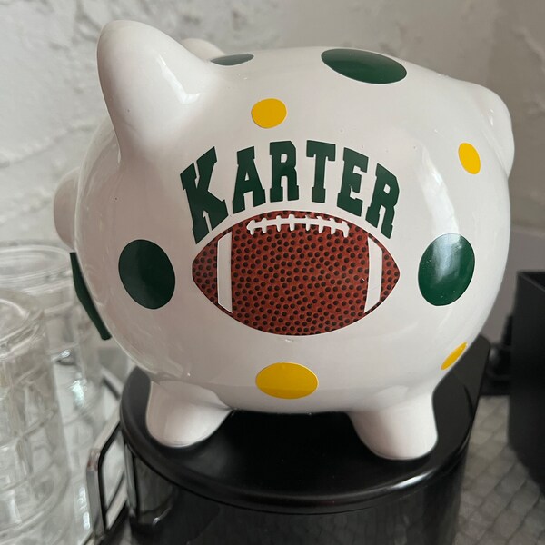 Personalized Flower Piggy Banks for Girls, Banks for Girls, Girl Bank ...