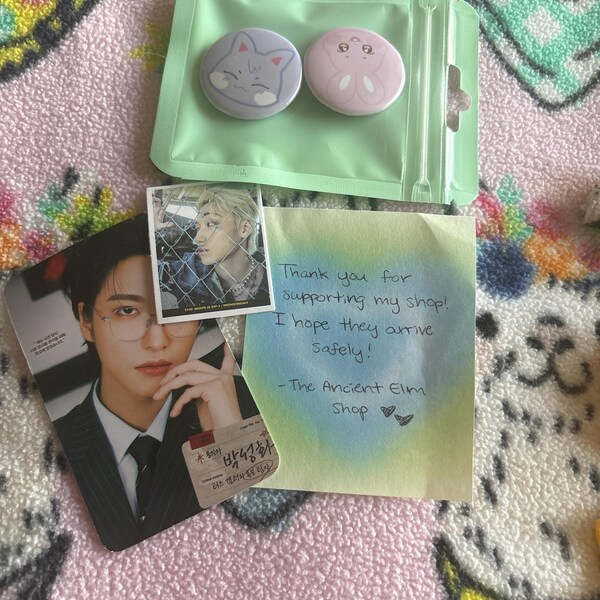 Aniteez Pinback Pin Buttons Ateez Kpop Merch - Etsy