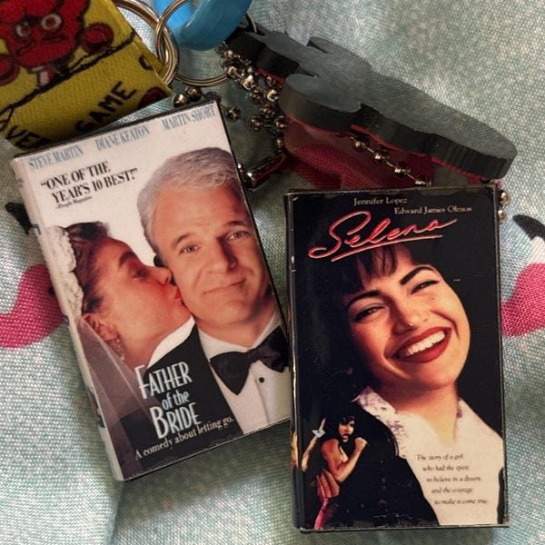 Horror Movie Keychains Miniature Movie Keychains Mini VHS 60 Different ...