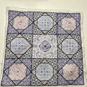 Blackwork Sampler Pattern - Etsy