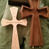 Unity Cross ® Solid Black Walnut and Curly Maple Wood With Laser ...