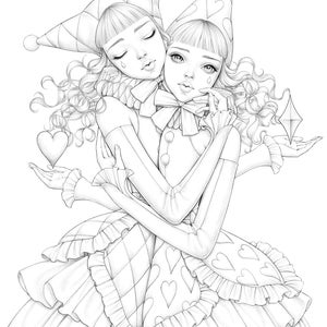 Faun Coloring Page for Adults Grayscale Coloring Page | Etsy