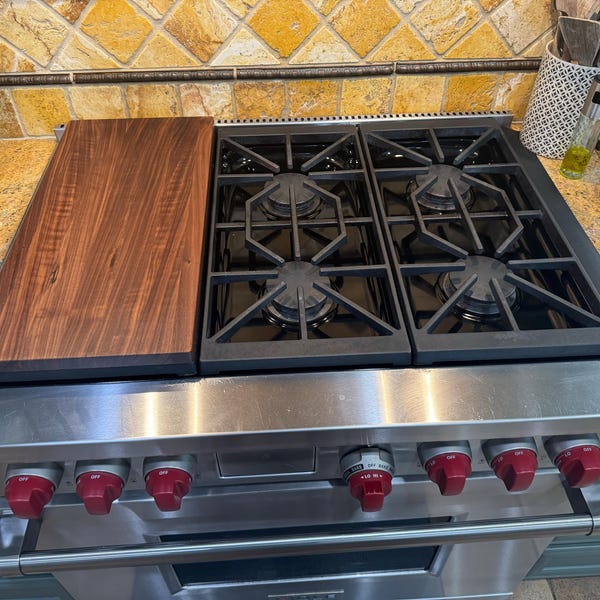 Wolf Grill Grate Stovetop Cutting Board / Noodle Board Made From Local ...
