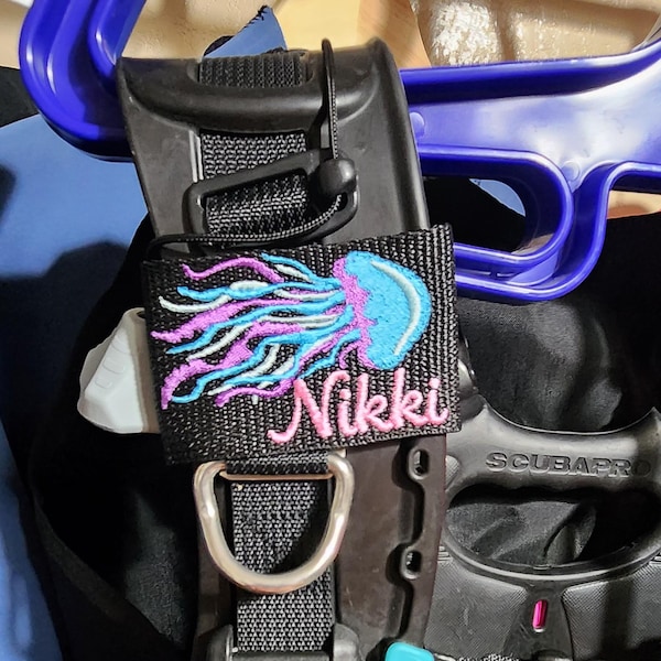 Silver Shark Personalized & Customizable Scuba Diver BCD Identification ...