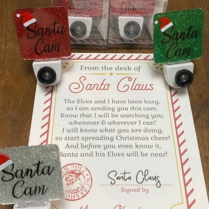 Santa Cam Letter Printable Letter From Santa Claus Pdf Png - Etsy
