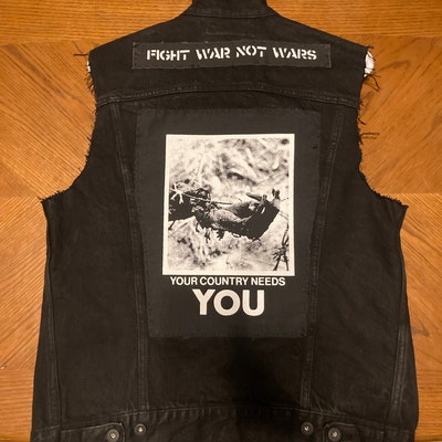 Grindcore Anti-music Patch Screen Printed Punk Metal Grindcore Patch - Etsy