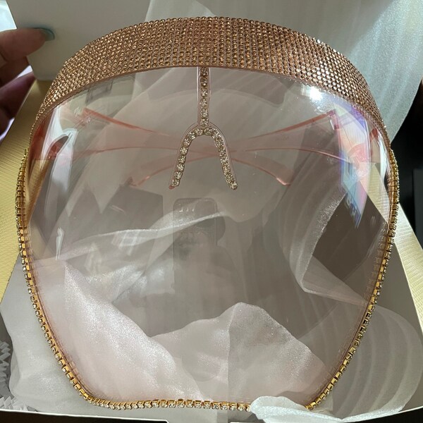 Glass Cover | Gold Sparkly Design | Straw Hole for Easy Sipping | Anti ...