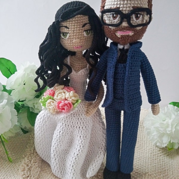 Crochet Wedding Couple Doll Pattern: Amigurumi Dolls (PDF Pattern) - Etsy
